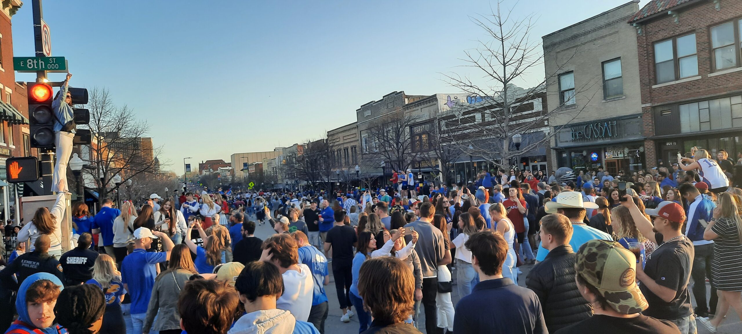 Mass. Street to close at 6 a.m. Monday for national championship ...